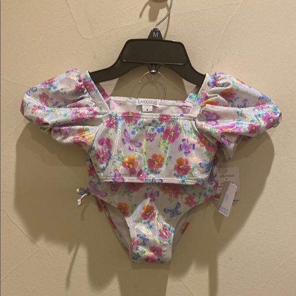 Flapdoodles | Swim | Flapdoodles Kids Floral Bikini | Poshmark
